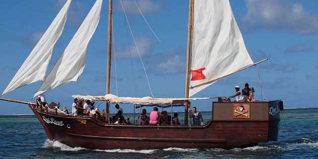 Exclusive Pirate Boat Cruise To Ile Aux Cerfs - Mauritius Attractions