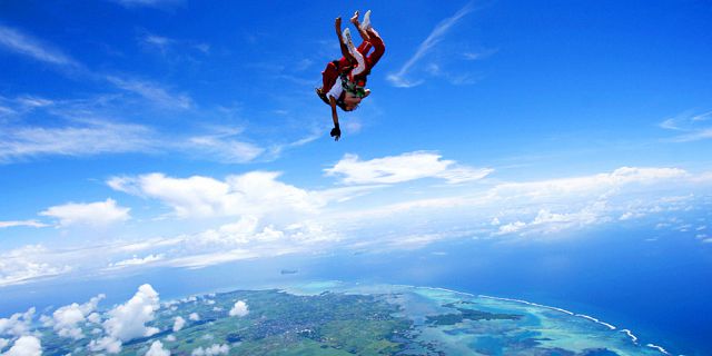 Mauritius Skydive - Tandem Skydiving - Mauritius Attractions