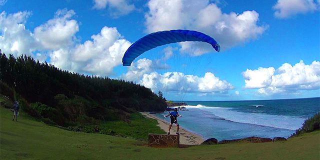 Paragliding in Mauritius - Tandem - Mauritius Attractions