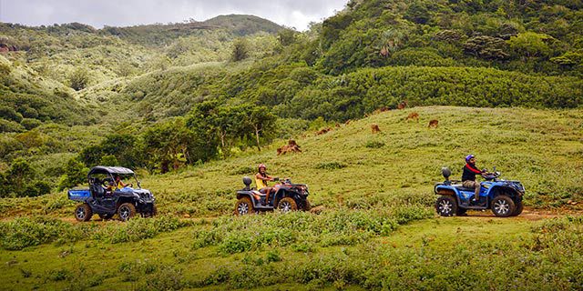 Quad + Zipline at Vallé Advenature Park - Combo Package - Mauritius ...