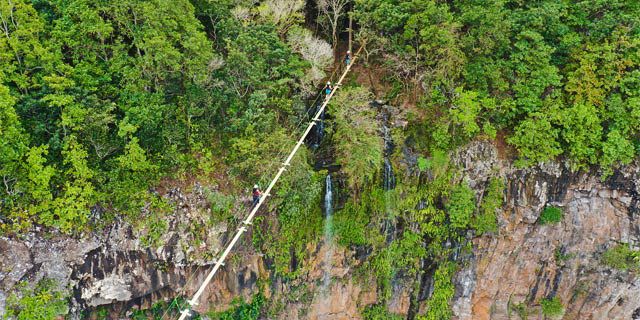 Ziplining & Nepalese Bridge - Lavilleon Adventure Park - Mauritius ...