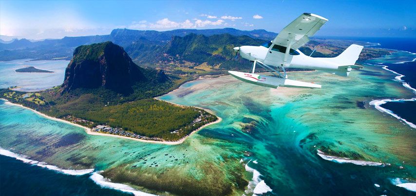Spectacular Underwater Waterfall in Mauritius - Mauritius Attractions